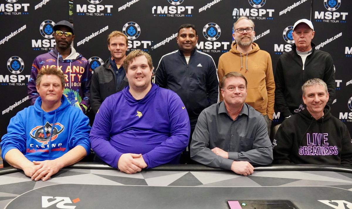 From 1,025 entrants down to the Final 9 with $62,460 up top!