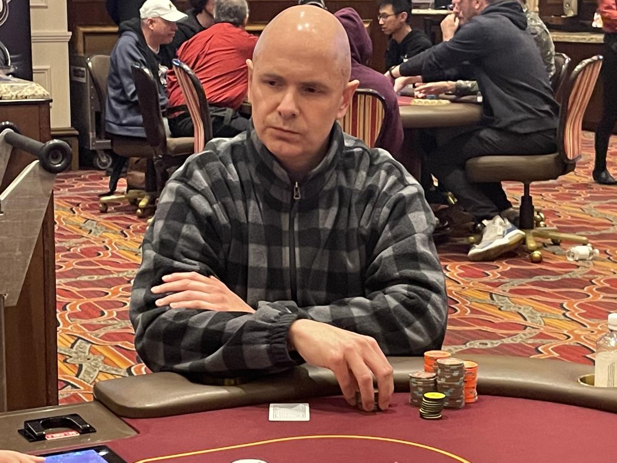 Mark Fink moved all in from the small blind for 3,900,000 and Zach ...