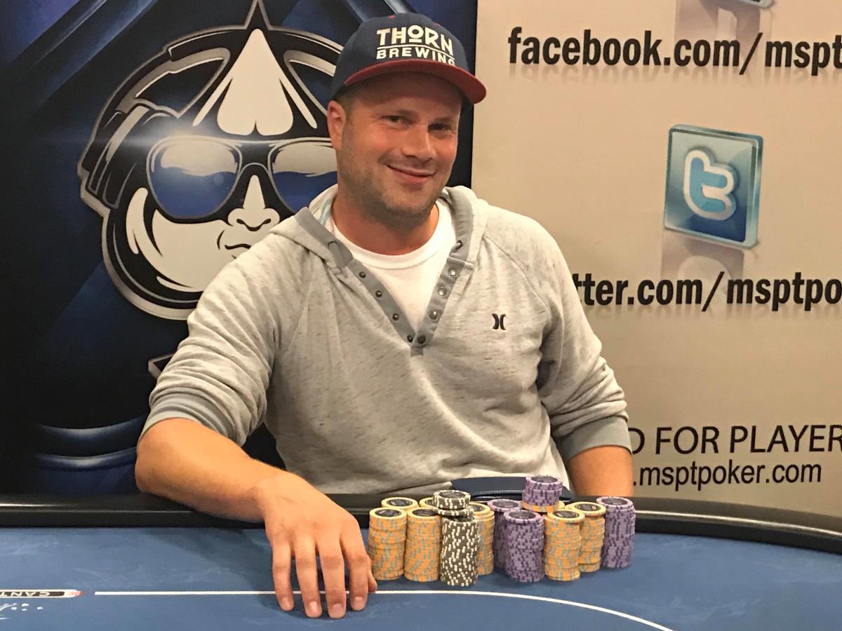 Day 1A of the latest MSPT Canterbury Park attracted 112 entries, but by ...