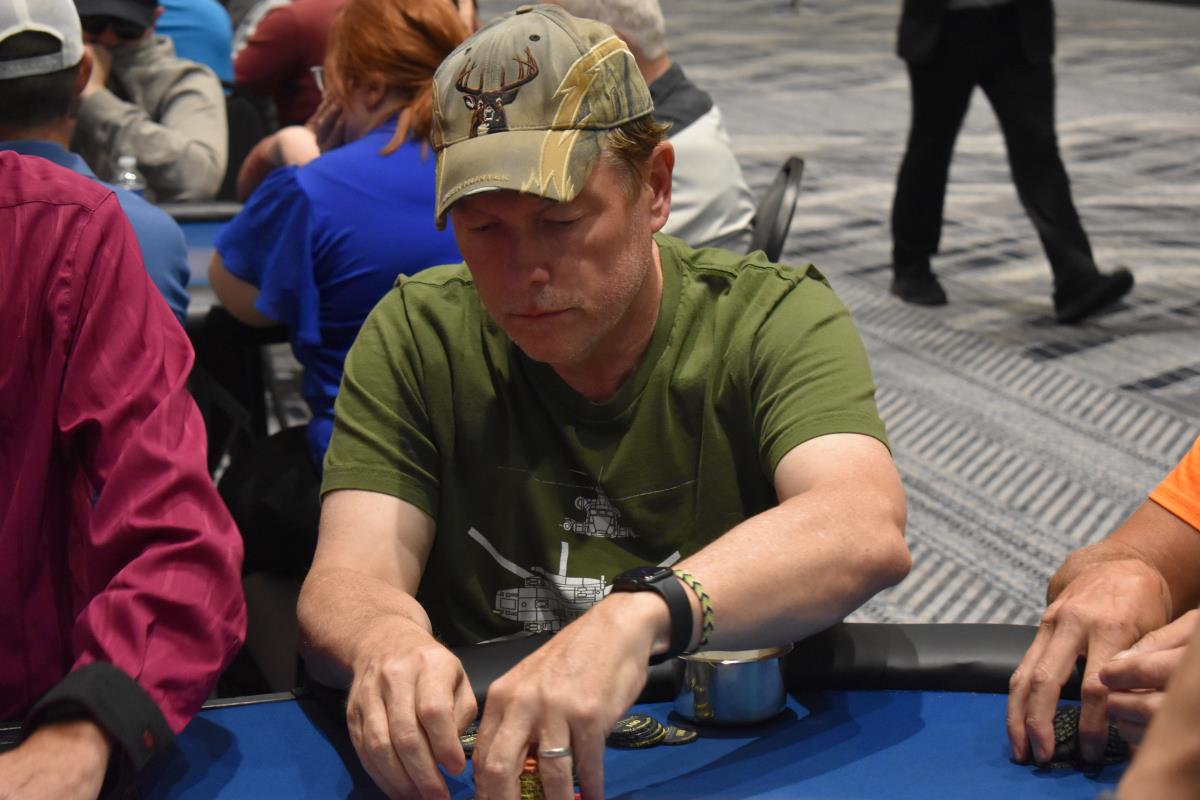 The player under the gun raised only to call a three-bet Jeff Gillitzer ...