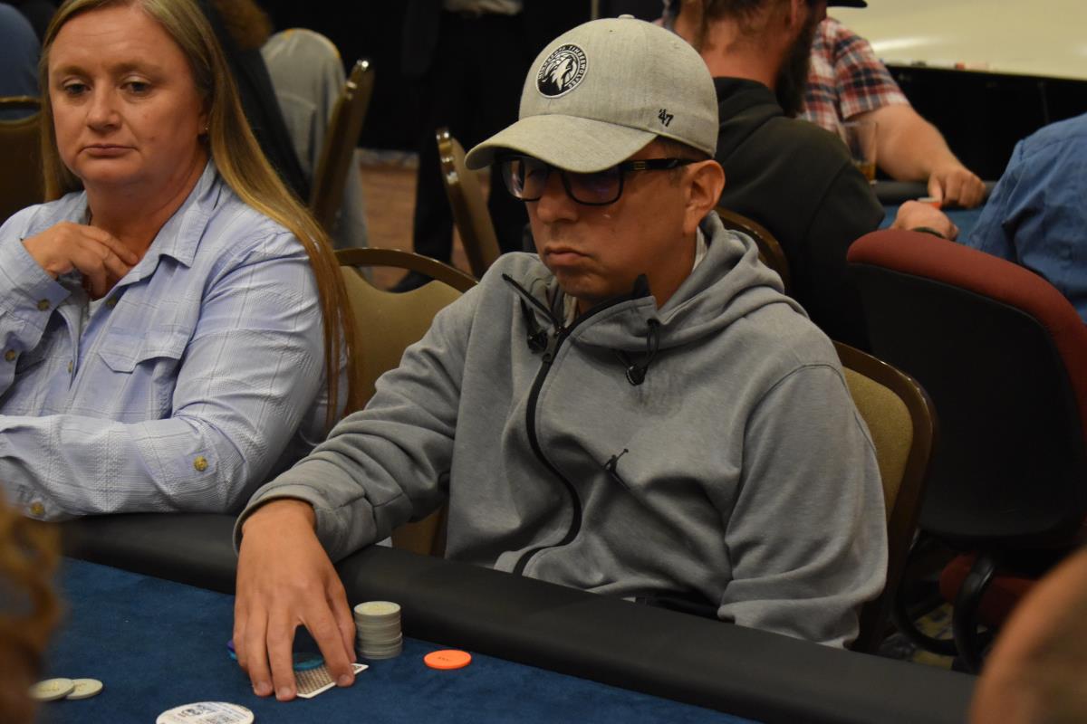 Gabe Neighbors opened for 1,600 from early position and was called by ...