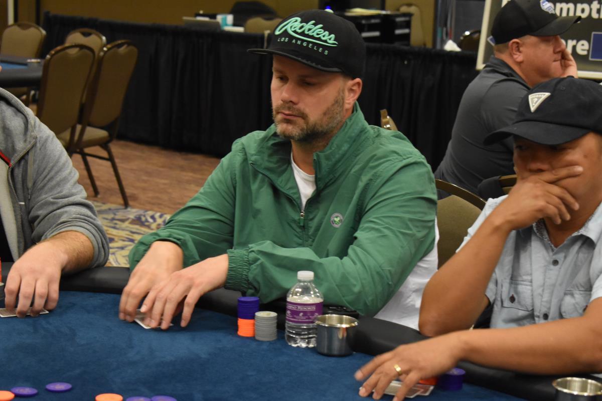MSPT Hall of Famer Rich Alsup was all in preflop for 56,600 from under ...