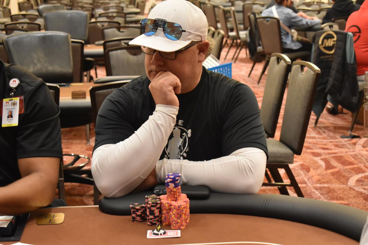 Mike Monicatti opened under the gun and then called a 240,000 three-bet ...