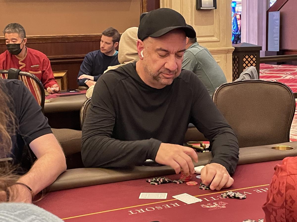 Action was picked up in a pot between Blake Bohn in first position and ...