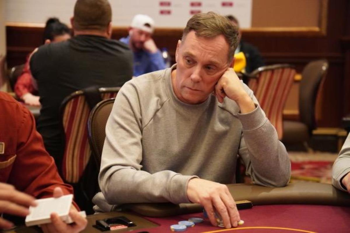Steve Story open-jammed 450,000 from the cutoff and Sean Berman looked ...