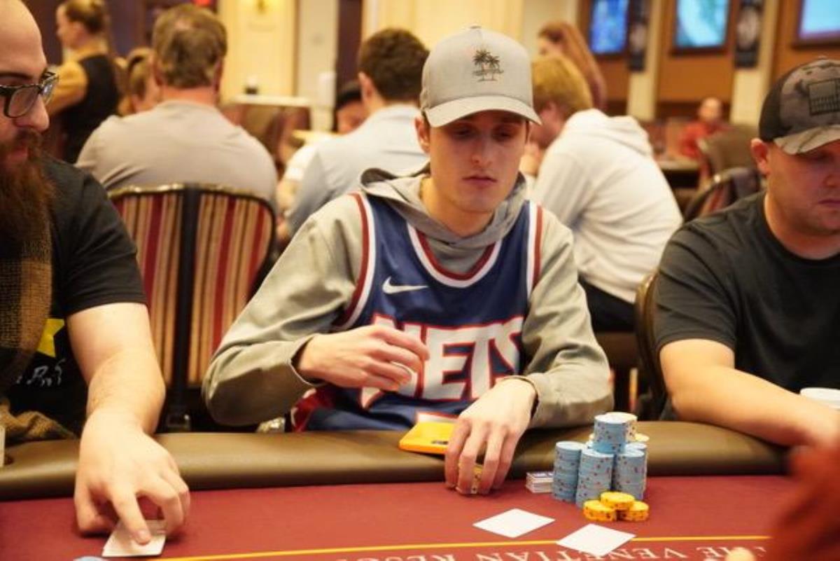 A series of preflop raises led to Jeremy Becker getting his stack in ...