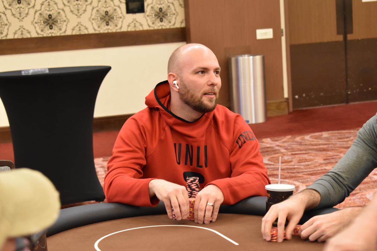 A player from late position open-jammed 150,000 and MSPT champ Sean ...