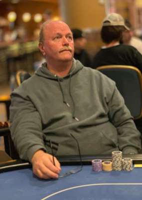 Joe Maas battled all day long to get this far but he finally ran out of ...