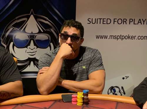 Day 1A Chip Leader Mark Wahba