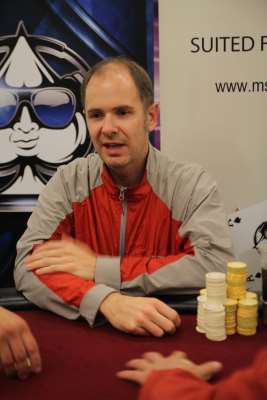 In what would be the final hand of the tournament, Mark Fink raised the ...